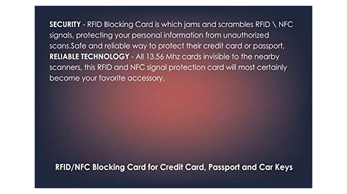 Secure Your Data with ScanAndBuyWall's RFID Blocking Cards