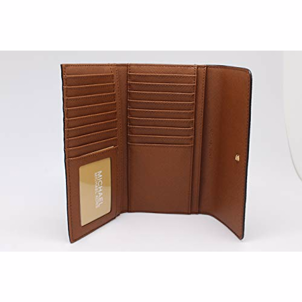 Michael Kors Jet Set Travel Large Trifold - Brown