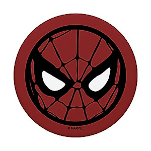 Marvel Spider-Man Circle Mask Kids PopSockets PopGrip: Swappable Grip for Phones & Tablets