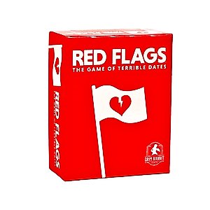 Red Flags: The Game of Terrible Dates | Funny Card Game/Party Game for Adults, 3-10 Players | by Jack Dire, Creator of Superfight