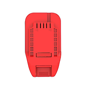 NovaQuantic Adapter Upgrade for Bauer 20V Cordless Tools - Compatible with Milwaukee M18 Red Li-Ion Batteries for Power Supply, No Charging Function - (New Version) - Adapter Only