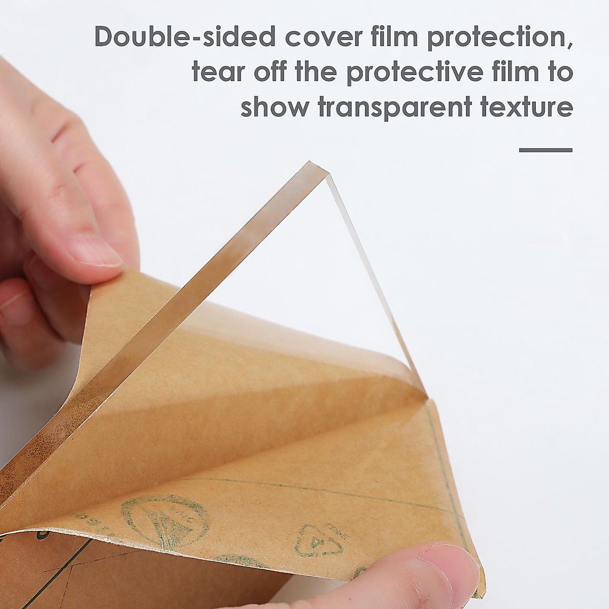 RekRang Acrylic Desk Bookshelf,Small Desktop Bookcases Clear Book Shelf Organizer for Home Office School,Book Stand Display Rack for CDs Magazines Books