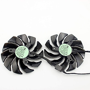 88MM PLD09210S12HH T129215SU 4Pin Cooler Fan for Gigabyte GeForce GTX1060 1070 GTX 1050ti GTX 960 RX570 RX470 Graphics Card Fan (A Set)