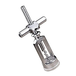 BESTonZON Opener Restaurant Wing Cork Opening Corkscrews Multifunctional Screw Beer Remover Serving Winged Gadget Waiters Alloy and Party Duty Bottle for Bar Cap Heavy Corkscrew: