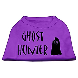 Mirage Pet Products Ghost Hunter Screen Print Shirt Red with Black Lettering XXL (18)