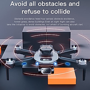 S150 Drones With Camera For Adults 4k Hd Auto Return Intelligent Obstacle Avoidance One-Touch Take-Off And Landing Beauty Shot Dron (BLACK)