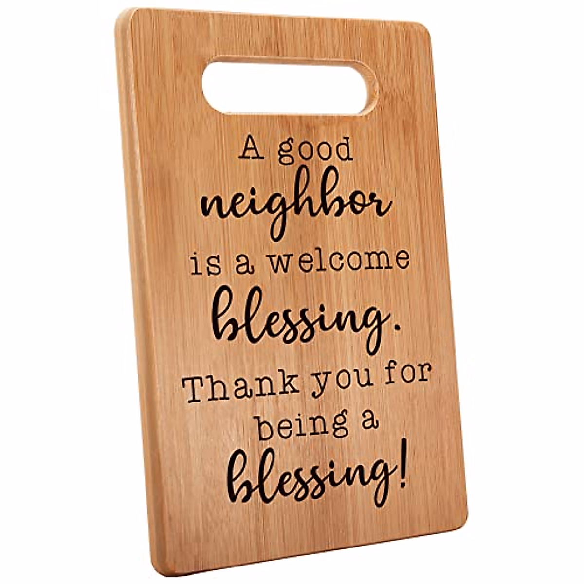MY-ALVVAYS Housewarming Gifts for Neighbor, House Warming Cutting Board, First New Home House Homeowner Gifts for Neighbor - MCB030