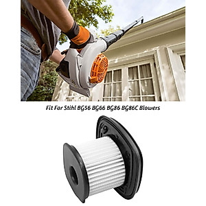 EMIHO Filter Fits for STIHL BG56 BG66 BG86 BG86C Blower Replace 42411404400 42411404403 Heavy Duty Lawn Mower Parts Kits