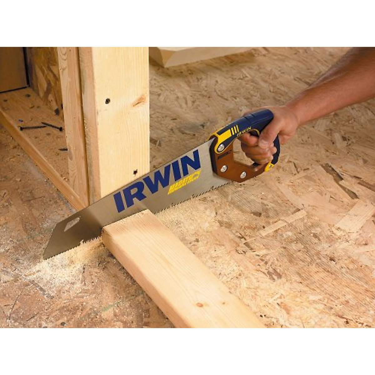 IRWIN Hand Saw, Coarse Cut, ProTouch Handle, 15-Inch (2011201)