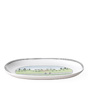 Villeroy & Boch Design Naif Pickle Dish, 7.75 in, White/Colorful
