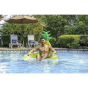 Poolmaster Swimming Pool Float Sling Water Chair, Pineapple