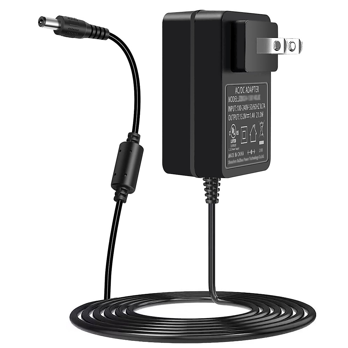 21W Charger Power Cord, Compatbile with Alexa Echo 1st 2nd Generation, Echo Show 5 3rd Gen, Echo Show 1st Gen, Echo Plus 1st Gen, Echo Look, Echo Link, 15V 1.4A AC Power Adapter.