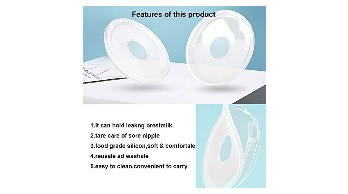 Breast Shells Milk Saver - Protect Nipples & Collect Milk Efficiently