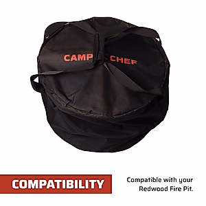 Camp Chef Redwood Fire Pit Carry Bag - for Redwood Fire Pit - Carry Bag for Fire Pit - Fire Pit Carry Bag with Wrap Handles - Durable, Weather-Resistant Fire Pit Bag