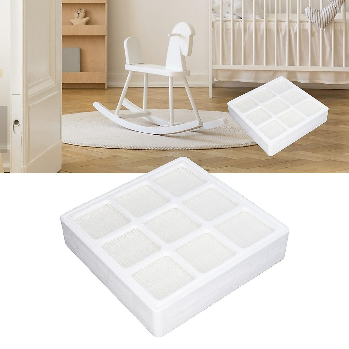 Pre Filter Foam High Efficiency Particulate Air Dust Removal Efficient First Stage Air Filter Element Replacement for IQAir Series Branded Replacement