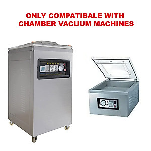 1,000 pcs Clear 5" x 7", 3 mil Vacuum Chamber Bags Great for Food Vac Storage