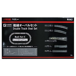 Lok Han Z Gauge R062 Rail Set C Double Track Oval Set