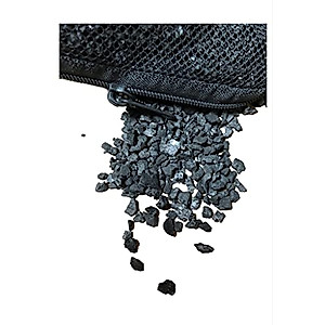Wave-point 5 lbs Premium Activated Carbon Charcoal Granulated (Bulk) in 1 Filter Media Bag (Free) for Aquarium Fish Tanks Koi Pond Canister Filter Reef Filters