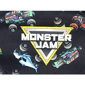 Monster Jam Trucks Dragon Zombie Grave Digger Megalodon All Over Print Backpack