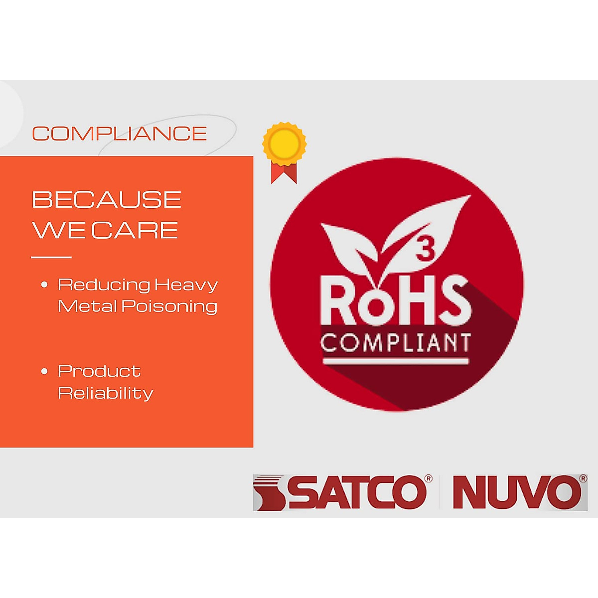 Satco S9499 MR16 Reflector LED Lamps 6.5 Watt 12 Volt AC/DC; 5000K; 40 deg. Beam Angle; GU5.3 Base; Directional Enclosed Lamp; Damp Location (12 LED Light Bulbs)