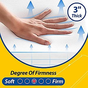 AAAAAcessories Outdoor/Indoor Bench Cushion for Patio Furniture Bench/Swing/Settee, 48 x 18 x 3 Inch, Rust