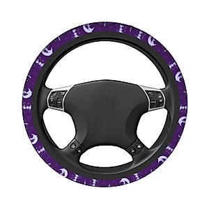Fairy Flying Steering Wheel Cover, Universal 15 Inch Auto Elastic Steering Wheel Covers for Car Auto SUV Wheel Protector