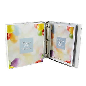 UniKeep Greeting Card Planner and Organizer - Month by Month - Reusable Card Storage - Never Forget Birthdays, Anniversaries, and Weddings - 1.5" Large Capacity - Fully Enclosed 3 Ring Binder Kit