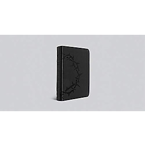 ESV Large Print Compact Bible (TruTone, Charcoal, Crown Design)