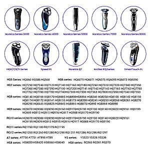 HQ8505 Norelco Charger Cord Fit for Philips Norelco HQ8505 7000 5000 3000 Series mg5750 mg7790 Electric Shaver Beard Trimmer Adapter Power Supply Charging Cord 15V AC Adapter Power Supply Cord