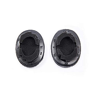 Damex Headphone Ear Pads Replacement Cushion for Sony Noise Cancelling Headphones WH1000XM2,Compatible with 1000xm (Black)