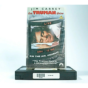 Liphontcta The Truman Show: A Peter Weir Film (1998) - Satirical Drama - Jim Carrey - VHS