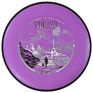 MVP Discs Sports Special Edition James Conrad Electron Soft Nomad Putter Golf Disc [Colors May Vary] - 170-175g