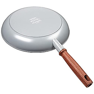 GreenPan Mayflower Pro Hard Anodized Healthy Ceramic Nonstick, 10" Frying Pan Skillet, Vintage Wood Handle, PFAS-Free, Induction, Charcoal Gray