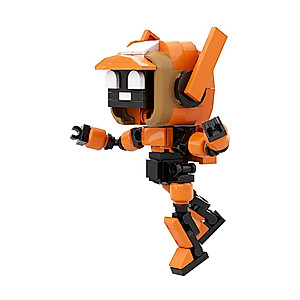 BUILDIFY Love K-VRC Death Robot Building Toys Set for Kids, Boys, Girls and TV Fans; Comedy Anime Collection Smart Future Robot Action Figure Model Toys Cat Head Robot Building Blocks.142 Pieces