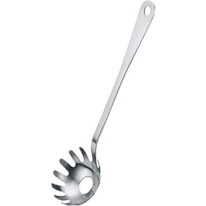 Alessi, Polish Spaghetti Serving Fork, Silver