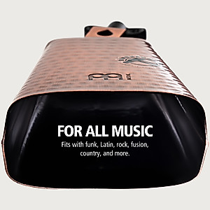 Meinl Percussion STB625HH-C 6 1/4-Inch Hand Hammered Steel Cowbell, Copper Color Finish
