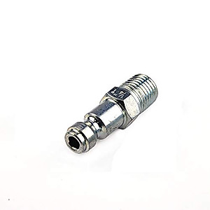 Primefit TP1414MS-B25-P Automotive Style Air Quick Connect Plugs/Nipples 1/4" Body x 1/4" Male NPT