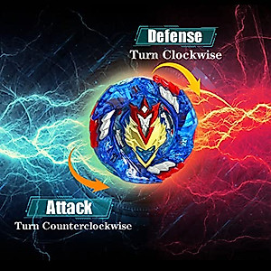 Gytobytle 12 Bey Spinning Top Launcher Battling Set, Blade Burst Surge Metal Fusion with Box for Boys Kids