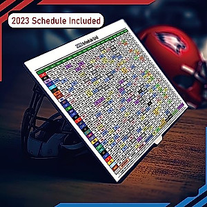 Extra Large Fantasy Football Draft Board 2023-2024 Kit - 640 Player Stickers - Color Edition[14 Teams 20 Rounds]