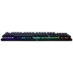 Cooler Master MK-750-GKCM1-US MasterKeys MK750 RGB LED Mechanical Gaming Keyboard, Cherry MX Brown, RGB LED, Full Size, Wrist Rest (Large)