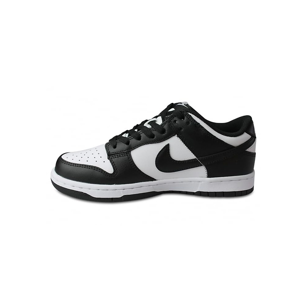 Nike Women's Dunk Low shoe, Black/Volt/White/Black, 8