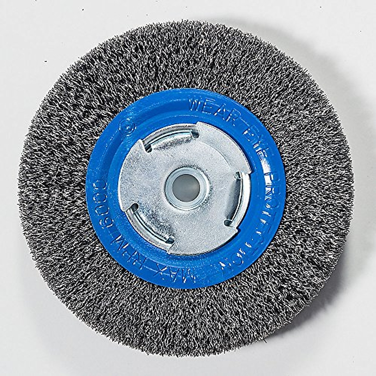 Mercer Industries 183010 - 6" x 3/4" x 2", 1/2", 5/8" Crimped Wire Wheel, .014 Carbon Steel Wire