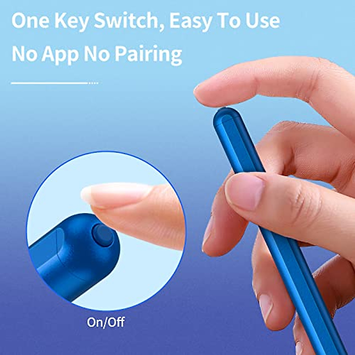 Stylus Pens for Touch Screen, Rechargeable ipad Pencil with Scratch-Resistant Function, Universal Stylus Pen for Apple iPad/iPhone/Phone/Tablet/Chromebook All Touch Screen Devices