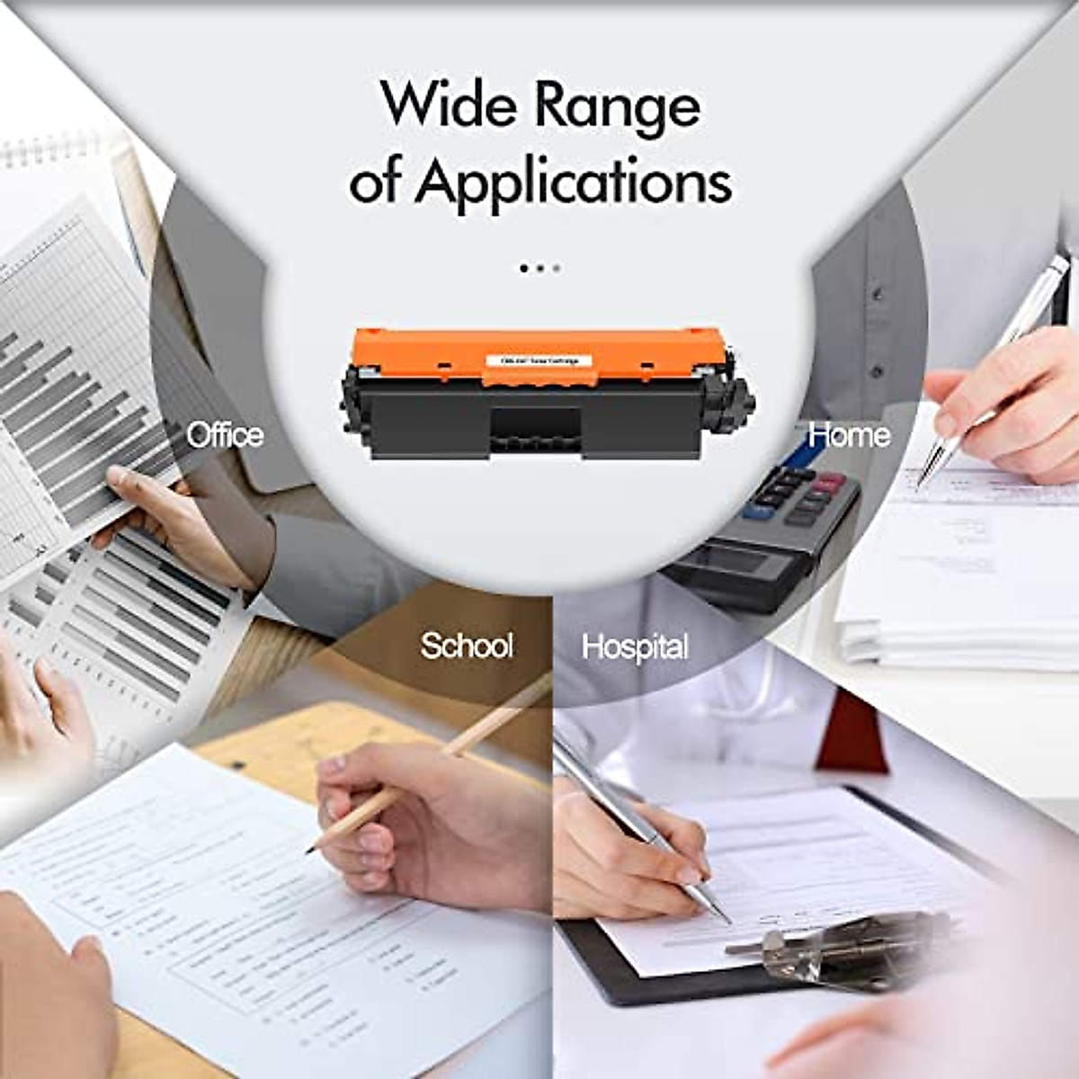 CYMBAINK Compatible 047 Black Toner Cartridge Replacement for Canon 047 ImageCLASS LBP113W MF113W MF110/LBP110 Series, i-SENSYS LBP113W MF113W MF110/LBP110 Series Printer (Black, 1 Pack)