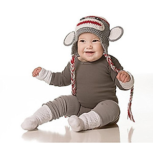 juDanzy 6 Pairs of Solid Baby, Toddler and Child Leg Warmers (Blue, Red, Gray, Black, Navy Green, One Size)