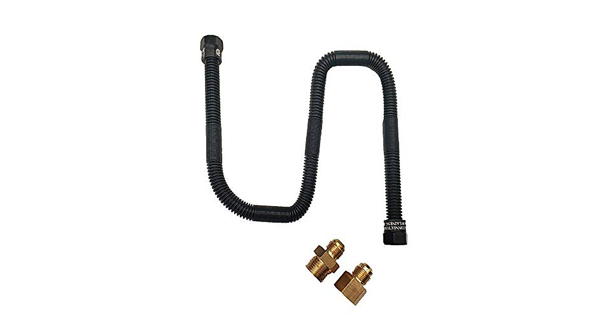 MENSI 24" Flexible Flex Gas Line for Fire Pits