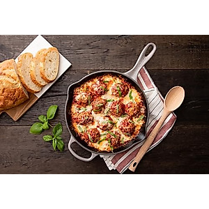 Le Creuset Enameled Cast Iron Signature Iron Handle Skillet, 11.75" (2-3/8 qt.), Oyster