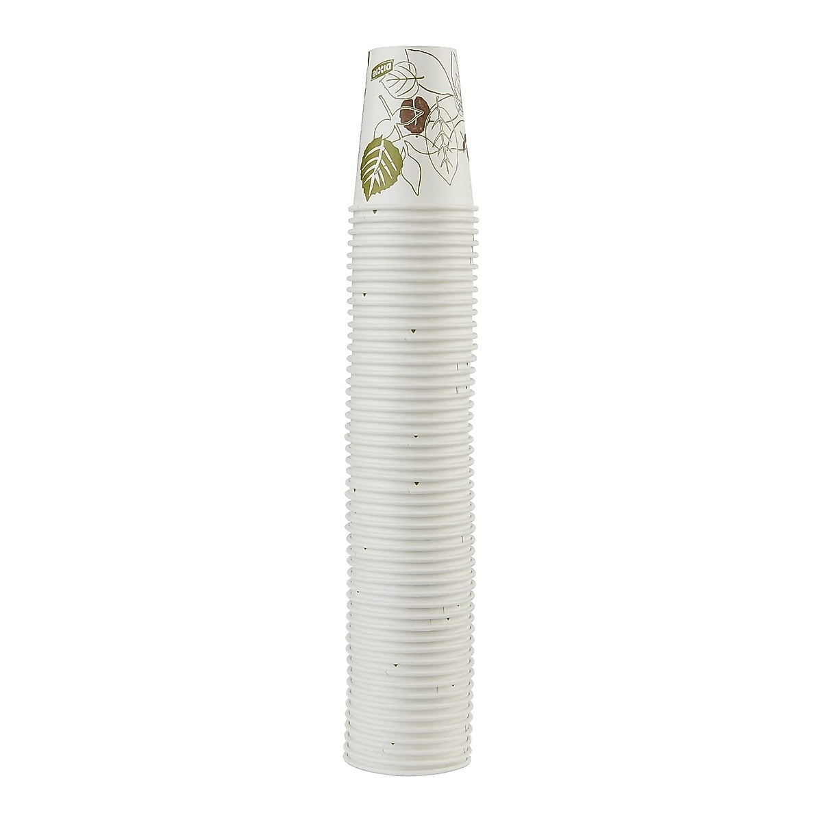 Dixie 2338PATH Pathways Paper Hot Cups, 8oz (Case of 1000)