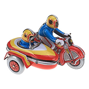 Almencla Clock Motorcycle W/Side Preschool