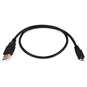 Monoprice 1.5ft Micro USB / Micro-B 2.0 A Male to 5pin Male 28/28AWG Cable compatible with Samsung Galaxy , Note , Android, LG , HTC One,Nexus, Tablets and More!